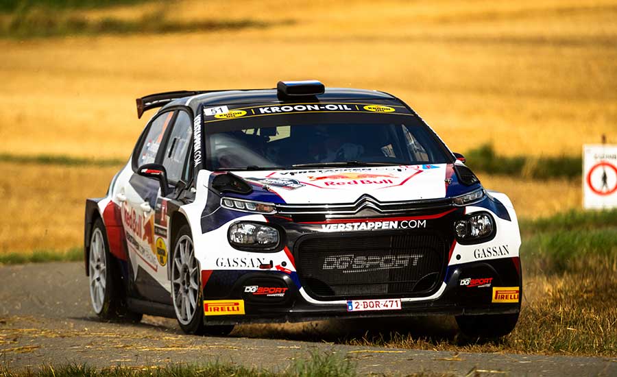 Jos Verstappen aan de start in Hellendoorn Rally | THERALLYFACTORY.COM