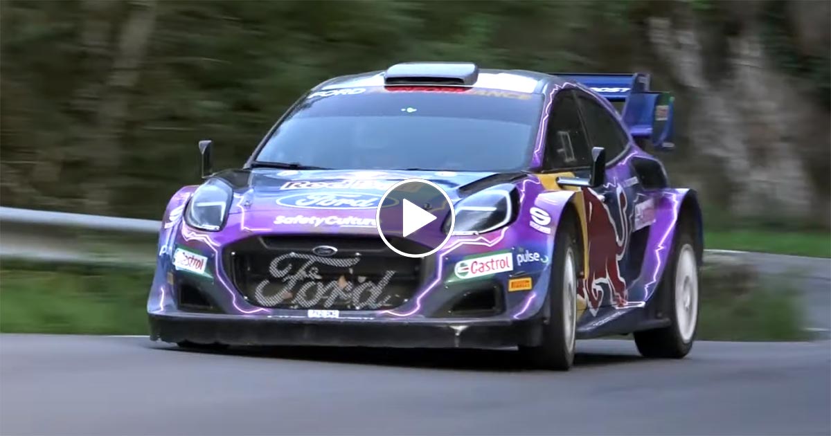 VIDEO: Breen test Ford Puma Rally1 - WRC Rally Spanje 2022 ...