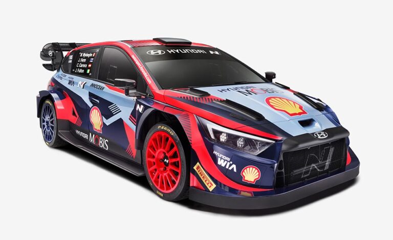 Hyundai onthult 'nieuwe' WRC 2023 livery | THERALLYFACTORY.COM