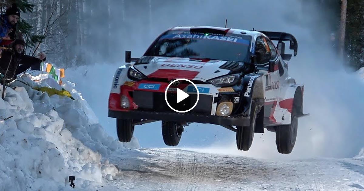 VIDEO: Rally Zweden 2023 (WRC) - Best of | THERALLYFACTORY.COM