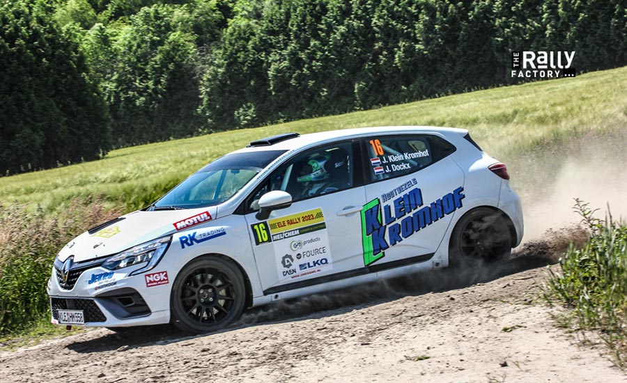 Klein Kromhof en Deij winnen loodzware ELE Rally in Clio Rally Trophy ...