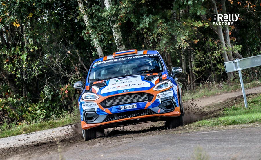 Souman pakt derde plaats in klasse in NK Rally | THERALLYFACTORY.COM