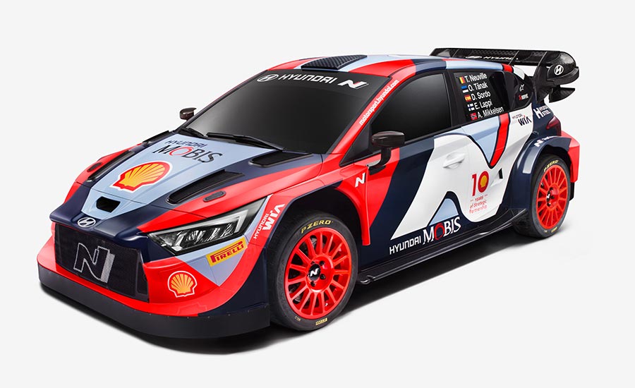 Hyundai onthult nieuwe livery voor restant WRC 2024 | THERALLYFACTORY.COM